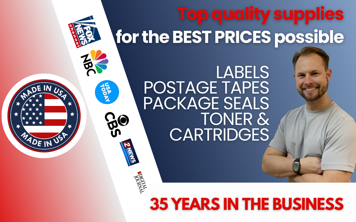 Buy Labels, Postage Tapes & Ink Cartridges | Low Price – Label Supply Mart
