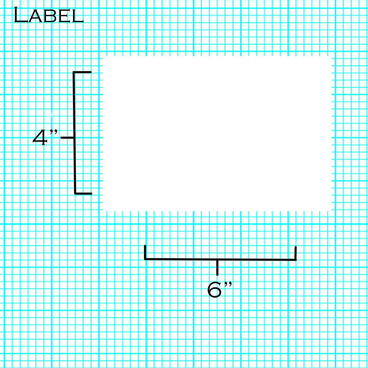 4" x 6" (250 Labels/Roll) – Label Supply Mart