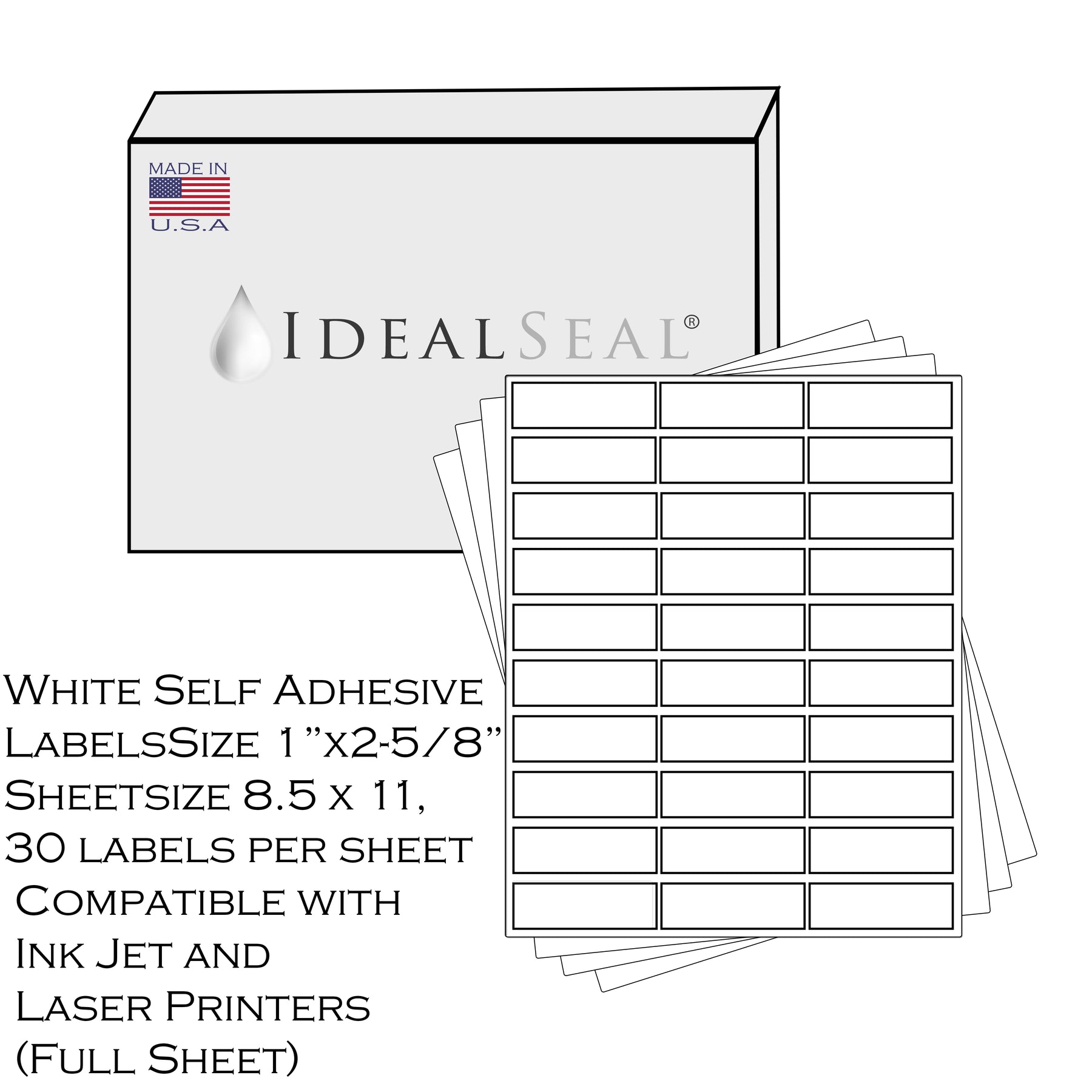 single label template