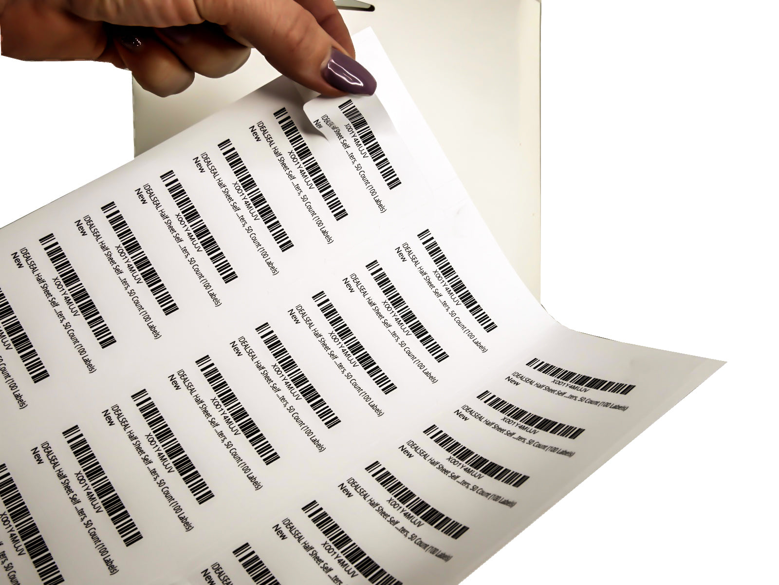 8.5x11 Laser Labels – 30/Sheet for Inkjet & Laser – Label Supply Mart