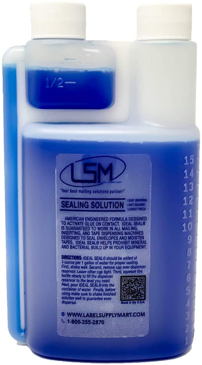 Sealing Solution 16 Oz. Blue Concentrate (E-Z Seal) – Label Supply Mart