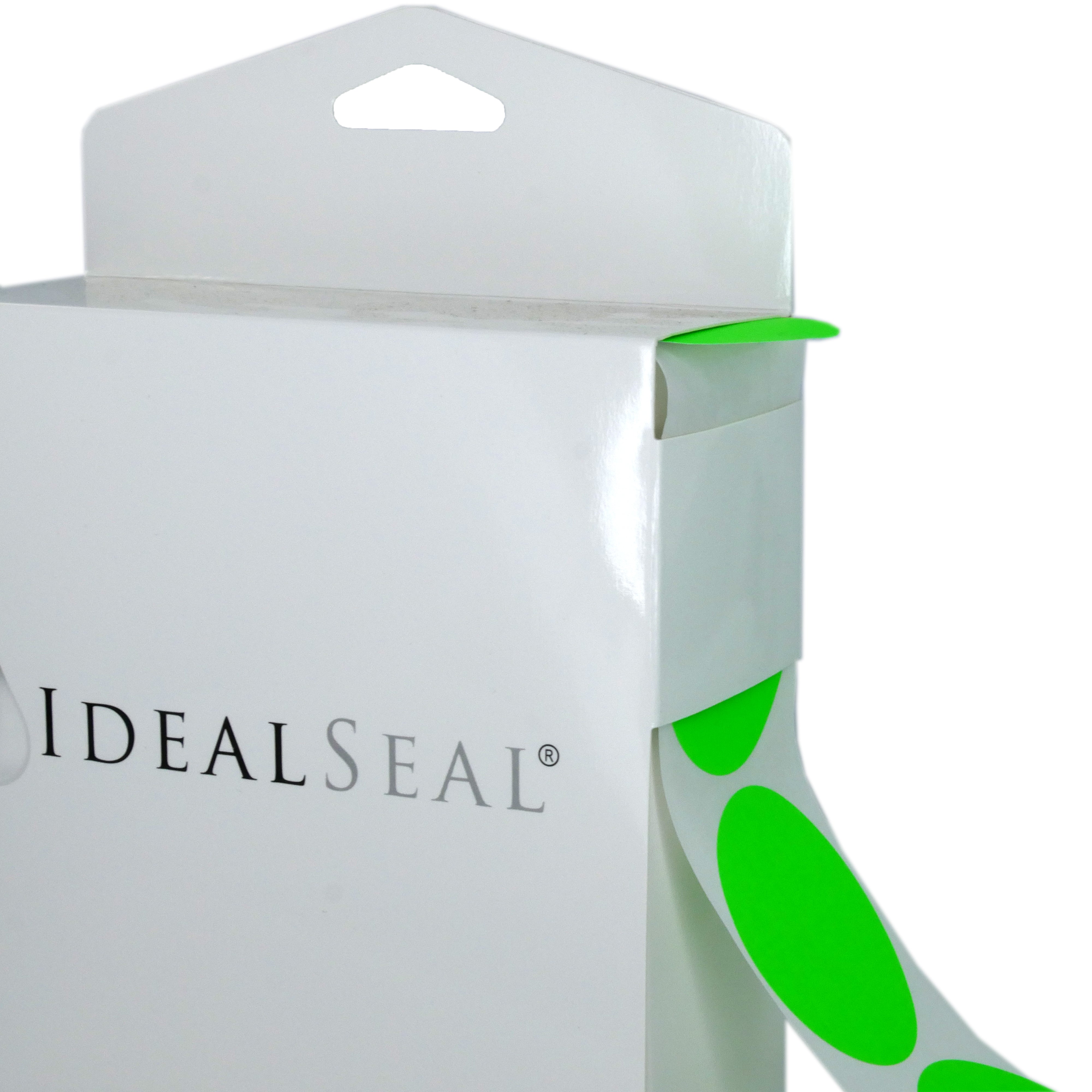 Neon Green Dot Stickers – Color Coding Labels – Label Supply Mart