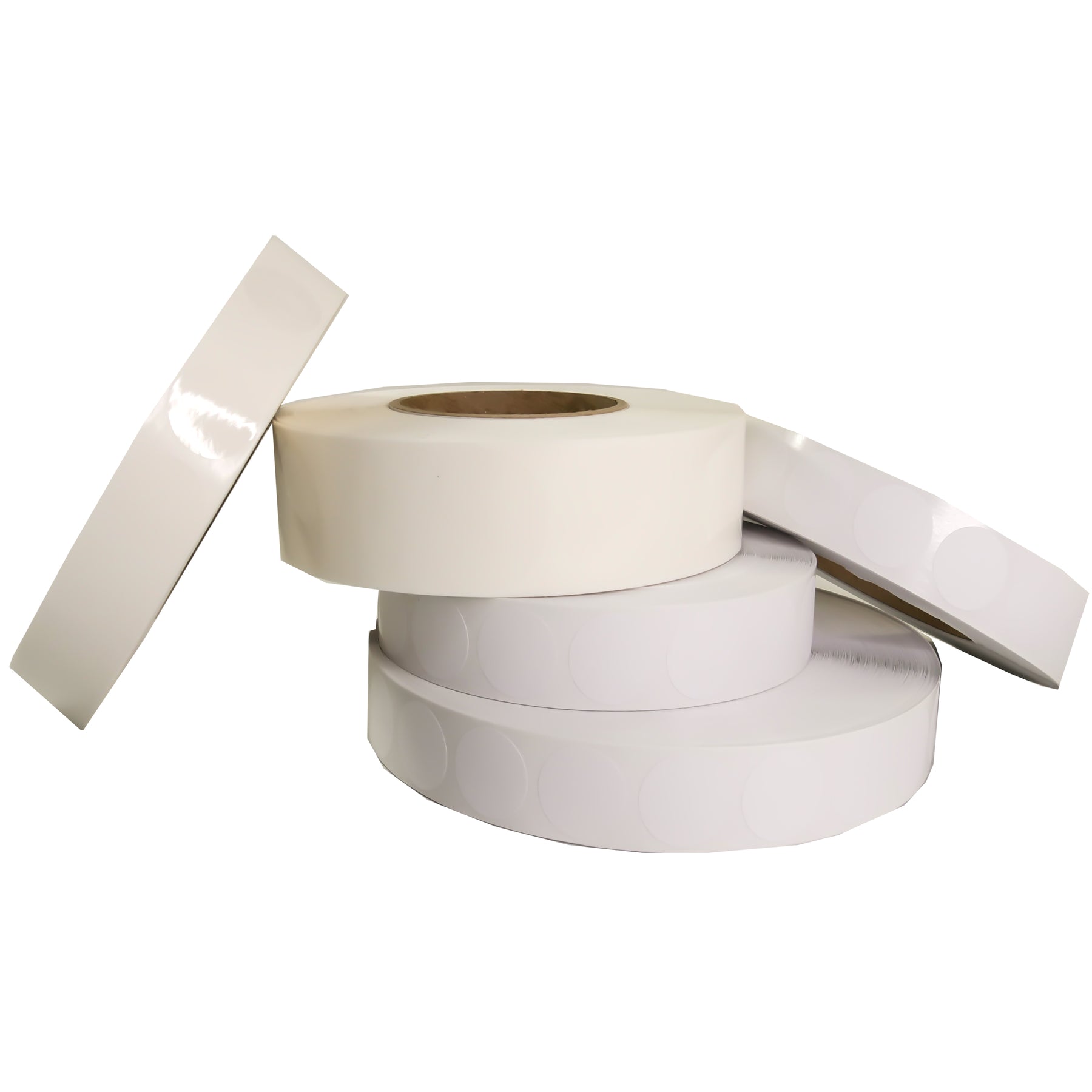 White Round Sticker Labels & Seals – Label Supply Mart
